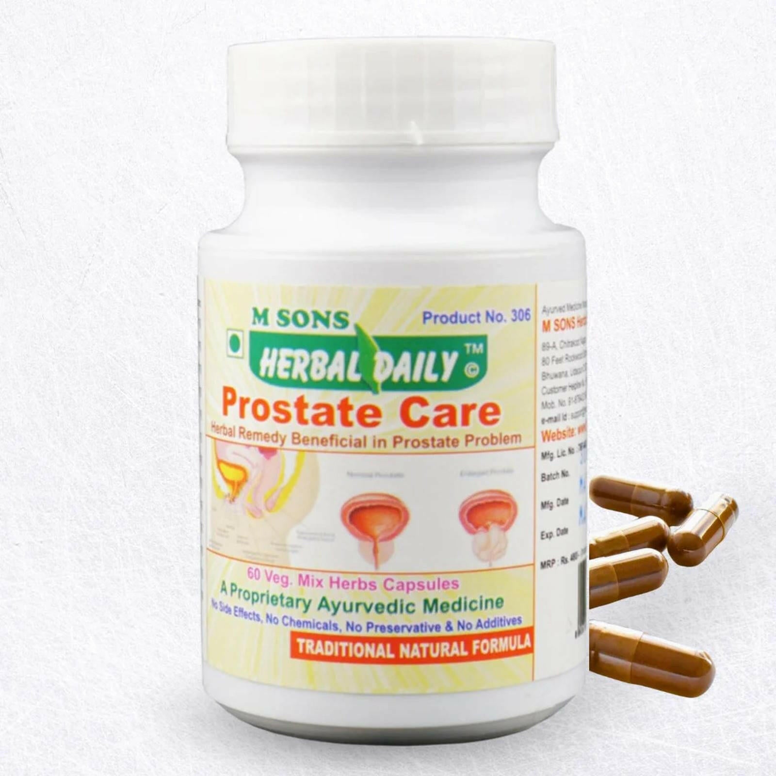 Prostate Care Veg Capsule – Herbal Daily